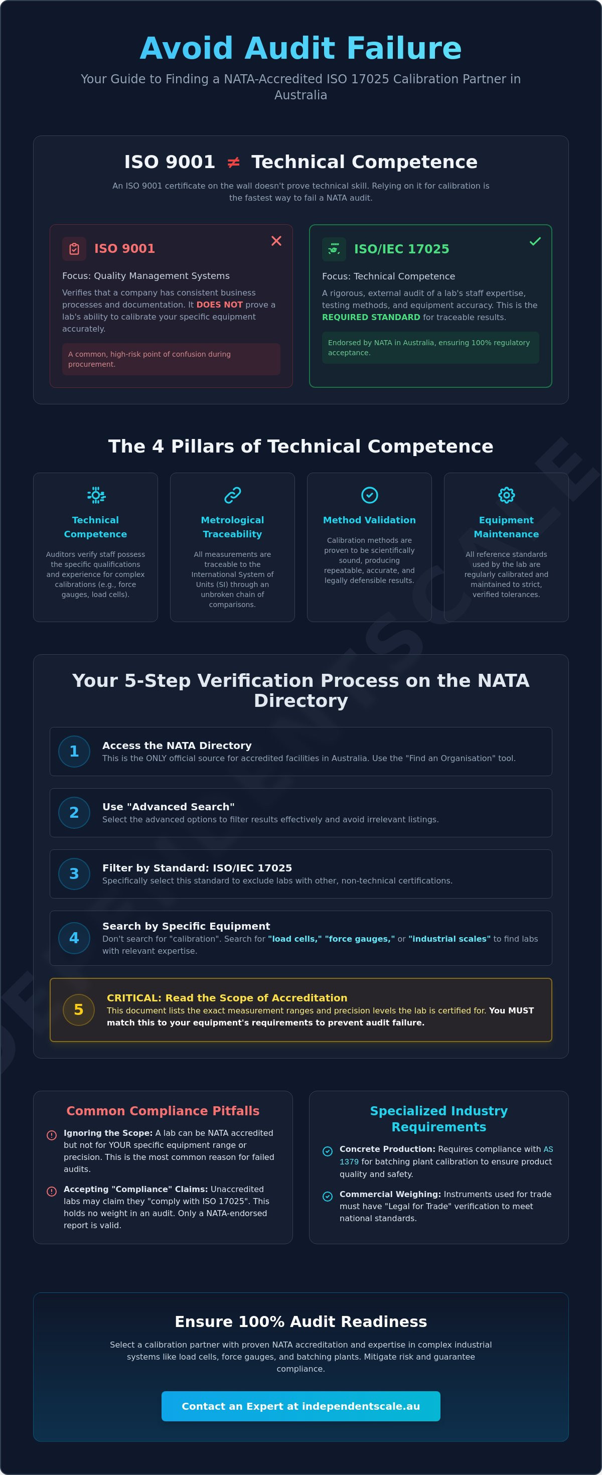 Finding an ISO 17025 Accredited Calibrator: The Industrial Guide ...