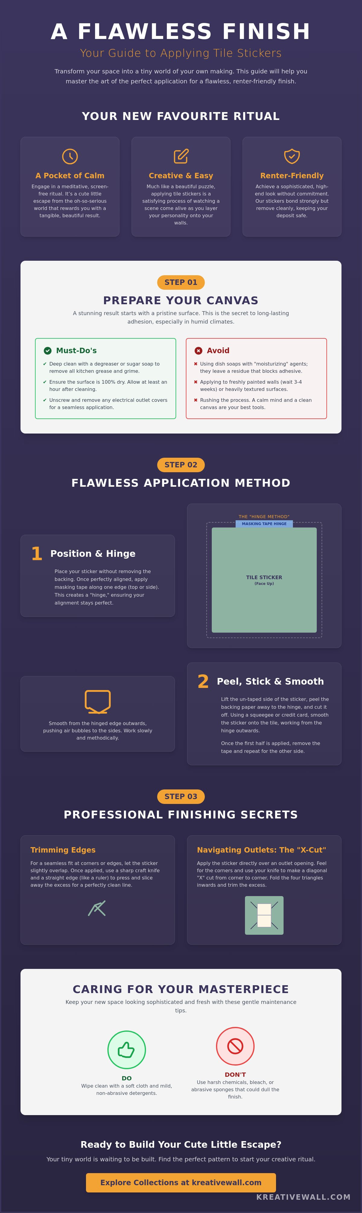 How to Apply Tile Stickers: A Step-by-Step Guide to a Mindful Home Ref ...