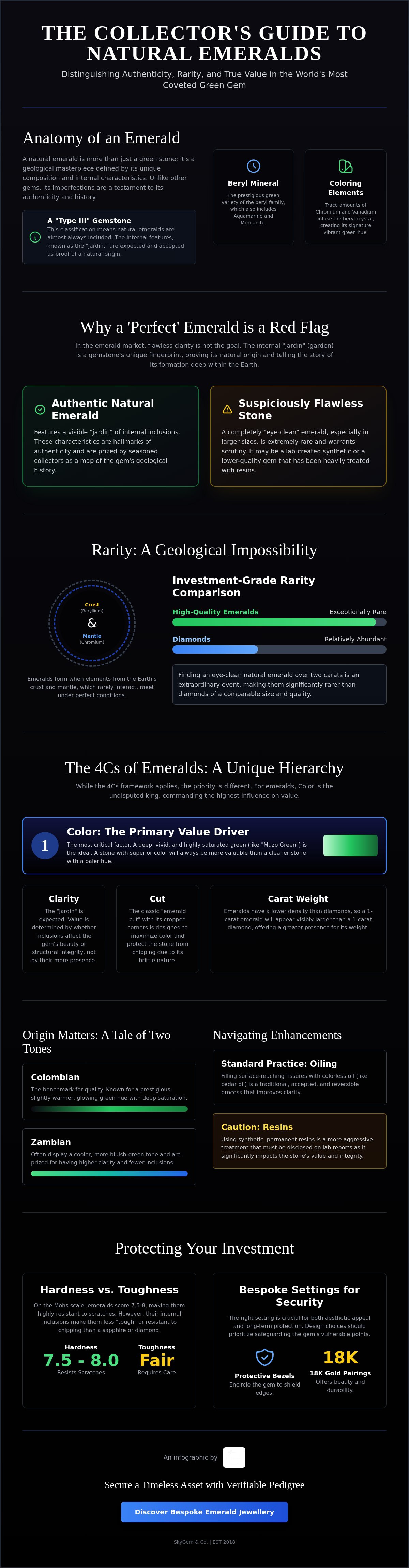 Natural Emerald Buying Guide 2026: Quality, Origin & Value – SkyGem & Co.