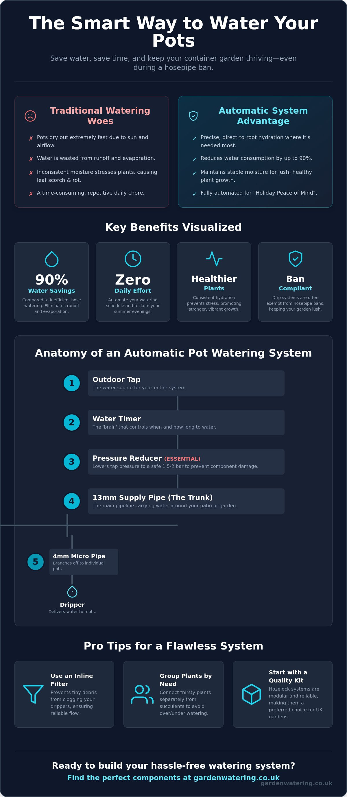 Automatic Watering System for Pots: The Complete 2026 UK Guide